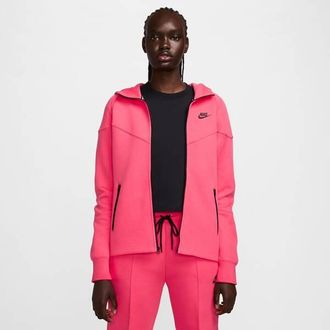 Nike Damen Unterjacke W NSW TCH FLC WR FZ HDY