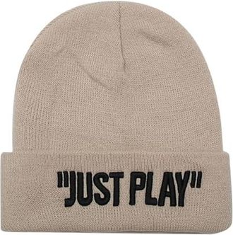 Generic Hommes Automne/Hiver Couleur unie Tricot&eacute; Chaud Grand Bandeau Brod&eacute; Pull Chapeau Woodsman Chapeaux Hommes, kaki, Taille unique