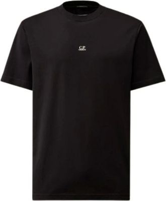 C.P. Company C.p. Company, Homme, Tops, Bleu, Taille: S T-shirt &agrave; Manches Courtes Gasato