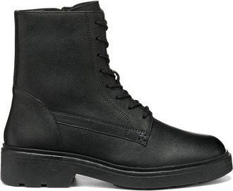 Geox Schn&uuml;rschuhe D Swelen D665GH 81 C9999 Schwarz