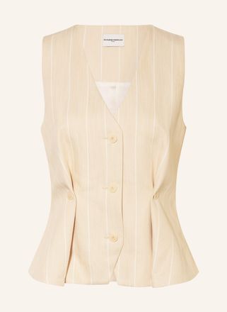 Claudie Pierlot Claudie Pierlot Blazerweste Mit Leinen beige