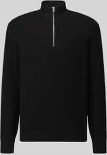 Only & Sons Regular Fit Troyer aus Baumwoll-Mix Modell PHIL