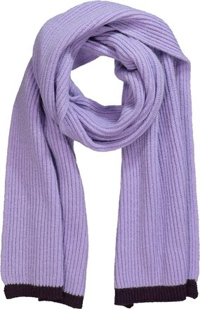Ulla Popken Damen 2-farbig Schal, Lavendel, Einheitsgröße