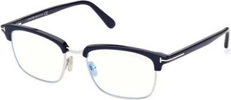 Tom Ford Lunettes de soleil &agrave; monture bleue - unisex - Accessoires - Bleu - Taille: 50 MM