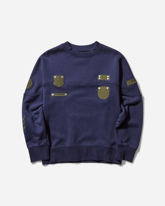 AFB Men s Patched Sweatshirt Navy