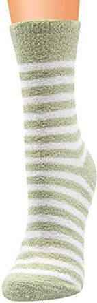 Generic Chaussettes chaudes avec cape pour femme, Vert, Taille unique