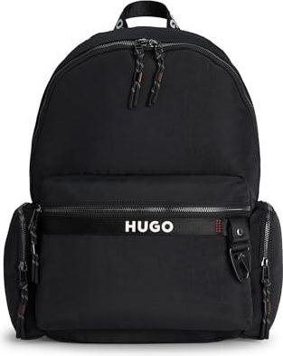HUGO BOSS Hommes Dusky Backpack Sac &agrave; dos multi-poches avec logo contrastant