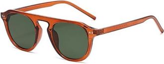 Generic Lunettes de soleil rétro à rivets pour homme et femme UV400 Vert, 7, Taille unique