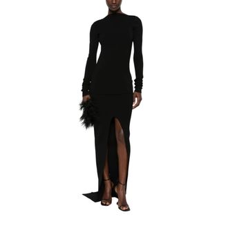 Rick Owens Enges Kleid - - Dresses - Damen - Schwarzk - M