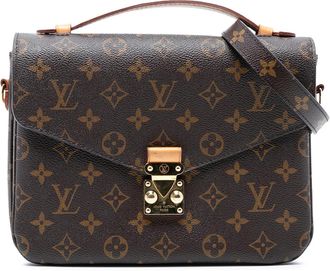 Louis Vuitton Hobo Bags - Monogram Pochette Metis - Gr. unisize - in Braun - f&uuml;r Damen