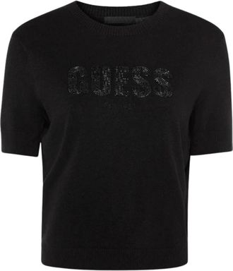 Guess Femme, Tops, Noir, Taille: 36 FR W6Rr47 Z2Nq2 Top