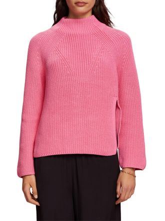 Esprit Damen 102EE1I321 Pullover, 670/PINK, M