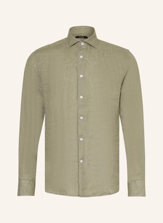 Reiss Reiss Leinenhemd Ruban Regular Fit gruen