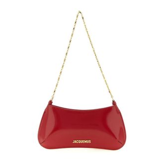 Jacquemus Le Carinu Sac Bandouli&egrave;re - Femme - Sacs - Rouge - Taille: ONE Size