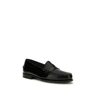 Santoni College A Loafer - Black