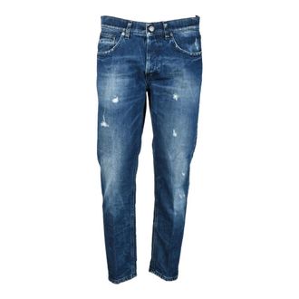 Dondup Cotton Dian Jeans mit Knopfverschluss - - Jeans - Herren - Blau - W38