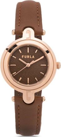 Furla montre Arch-Bar 28 mm - Marron