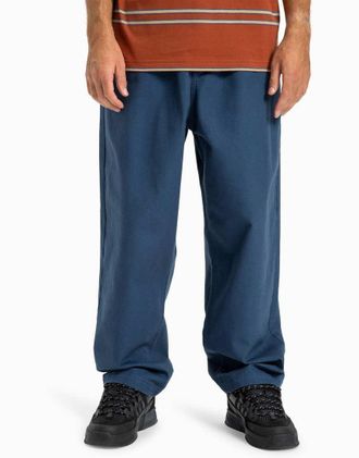 DC Framed - Pantalon avec taille &eacute;lastique - Denim fonc&eacute;-Bleu