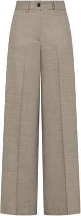 Nine In The Morning Femme, Pantalons, Beige, Taille: W26 Wide Pantalons