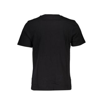 Timberland Logo-Print Organic Cotton T-Shirt - Black
