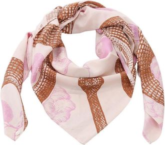 Friendly Hunting Tücher & Schals - Tuch Cube aus Seide - Gr. unisize - in Gold - für Damen