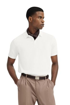 Bugatti Herren Strick-Polo Kurzarm 7100-75518C, Baumwolle, Freizeit, Sommer, klassisch