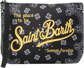MC2 Saint Barth Femme, Sacs, Noir, Taille: ONE Size Aline Clutch Bag
