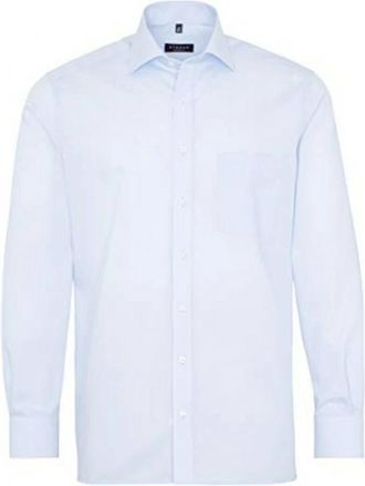Eterna Langarm Freizeit Hemd - - Shirts - Herren - Blau - 8XL