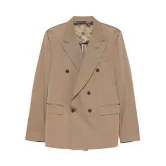 Brian Dales Homme, Vestes, Beige, Taille: 2XL 002 Giacca Doppio Ptt