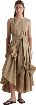 Meimeij Femme, Robes, Beige, Taille: 38 FR Taos Maxi Dress
