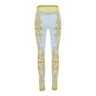 Versace Bedruckte Leggings - - Trousers - Damen - Mehrfarbig - S