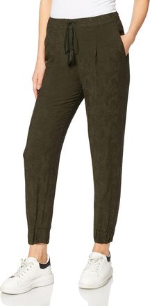 Sisley Sisley Womens Trousers 4PLJ55D06 Pants, Black 901, 32
