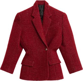 Isabel Marant Strukturierter Gallie Blazer - Rot