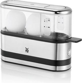 WMF Cuit-oeufs, 2 oeufs, 250 W, Inox 18/10 Cromargan, Tritan sans BPA, KITCHENminis 0415020011