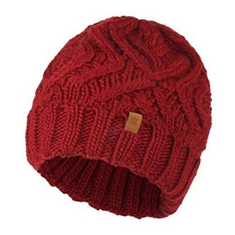 Generic Chapeaux Neutres Garder Adulte Anineapple 2021 Laine Hiver Ext&eacute;rieur Bonnet Chaud Tricot&eacute; St Casquettes, Bordeaux, taille unique