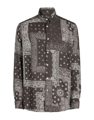 8 by YOOX PAISLEY PRINT SHIRT