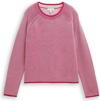 Tom Tailor Strickpullover Pullover & Strickjacken Strickpullover mit Rundhalsausschnitt