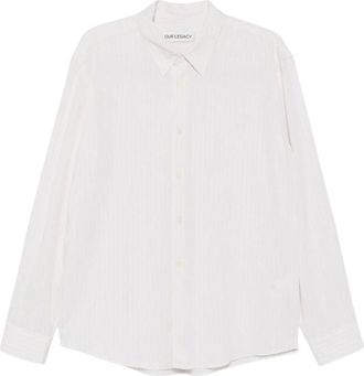 Our Legacy Beyond Shirt - Homme - Chemises - Blanc - Taille: M