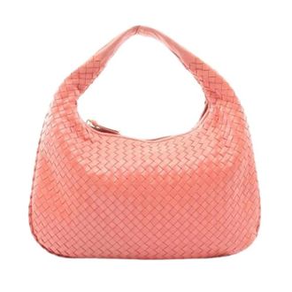 Bottega Veneta Pre-owned Intrecciato Leder Schultertasche - - Pre-owned - Damen - Rosa - ONE SIZE