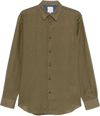 Paul Smith Homme, Chemises, Vert, Taille: S Buttoned Shirt
