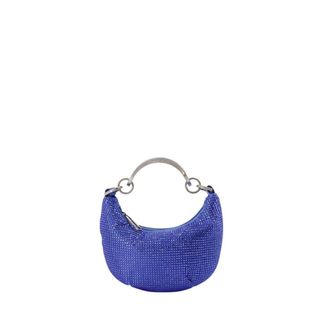 Off-white Mini Binder Clip Tasche - - Bags - Damen - Blau - ONE SIZE