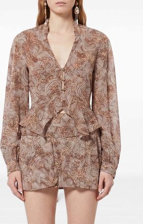 Isabel Marant Celeny Hemd aus Baumwollvoile