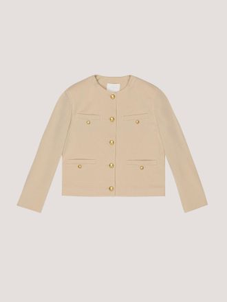 Circolo 1901 Cropped jacket Almond / 40