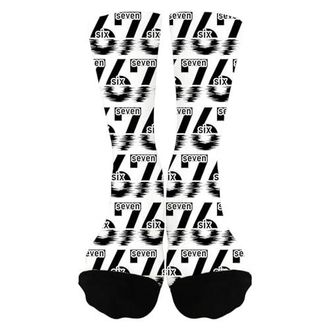 Generic Chaussettes Femme Fantaisie Funny Socks Chaussettes Crew Originales Pour Adultes Designs Graphiques Amusants Longueur Mi-Mollet Confortables Et D&eacute;cont