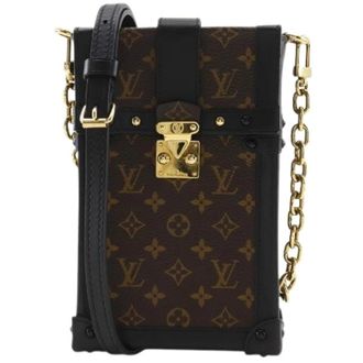 Louis Vuitton Pre-owned Pochette Trunk Vertical Monogram Umh&auml;ngetasche - - Pre-owned - Damen - Braun - ONE SIZE