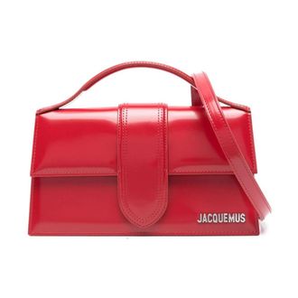 Jacquemus Le Bambino Long Top Handle Bag - Femme - Sacs - Rouge - Taille: ONE Size