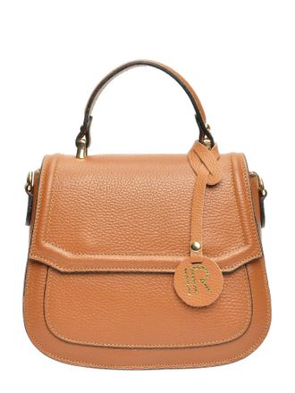 Isabella Rhea Braun Rindsledertasche