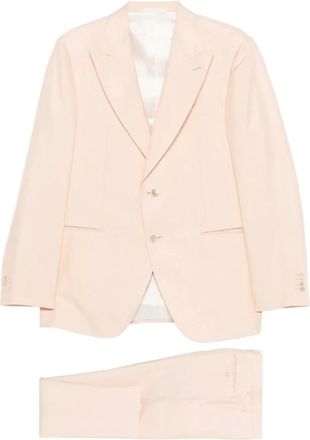 Caruso Homme, Costumes, Rose, Taille: XL Costume crois&eacute;