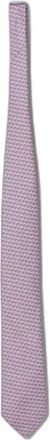 Ermenegildo Zegna Cravate en soie &agrave; imprim&eacute; palmier - Homme - Accessoires - Rose - Taille: ONE Size