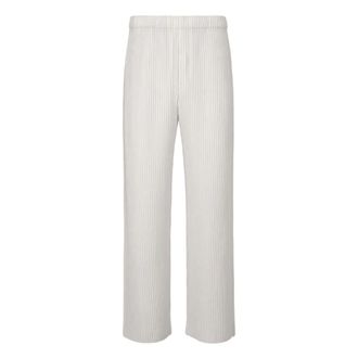 Issey Miyake Homme, Pantalons, Gris, Taille: S Color Pleats 1